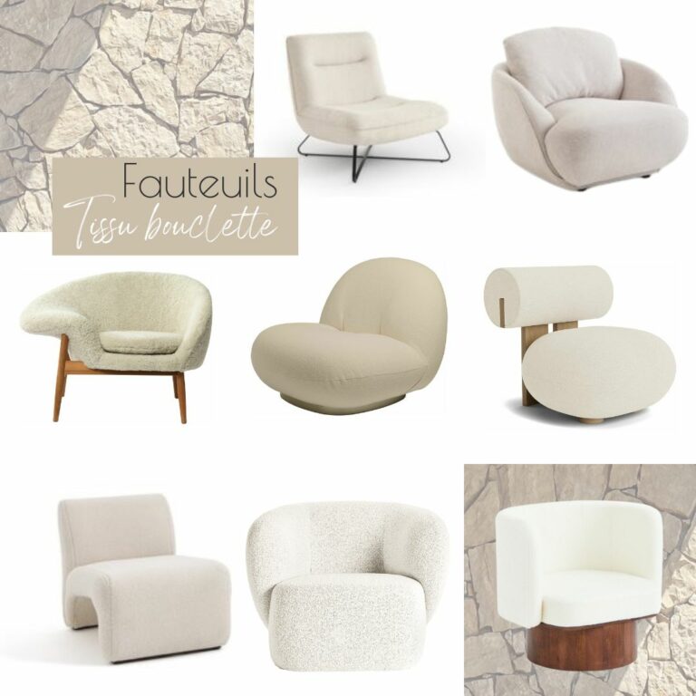 Focus sur le tissu bouclette — La Maison