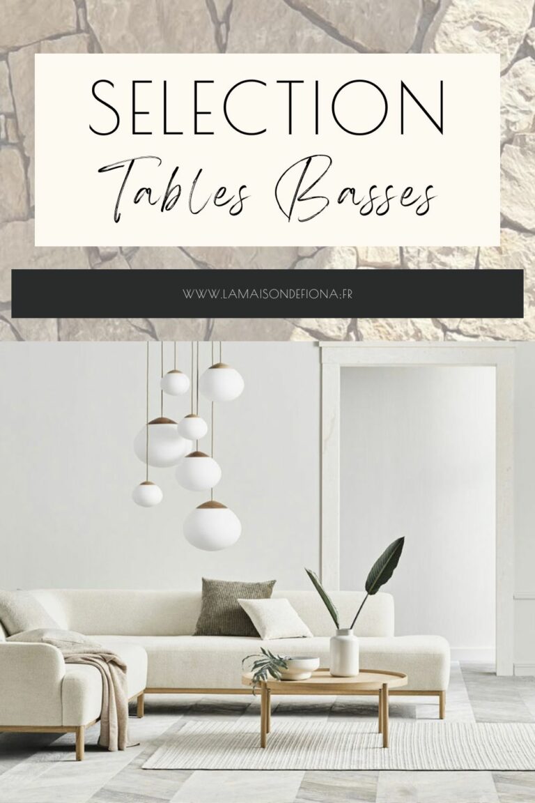 Sélection de tables basses pour le salon — La Maison